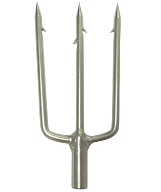 Trident 3 Prong Barbed Spear Point - Roanoke Island Dive Shop