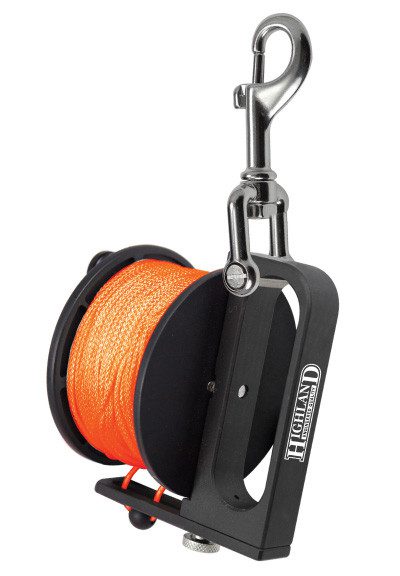 HD Tech Line Reel 400' orange line - Roanoke Island Dive Shop